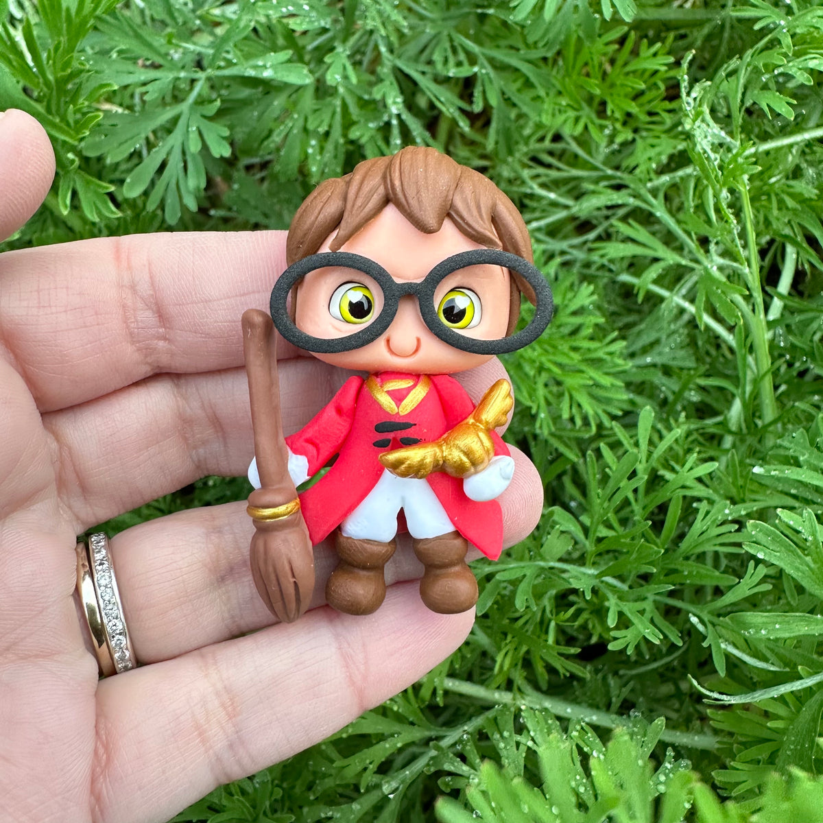 Custom Character Clay Bow – Bub&Bow