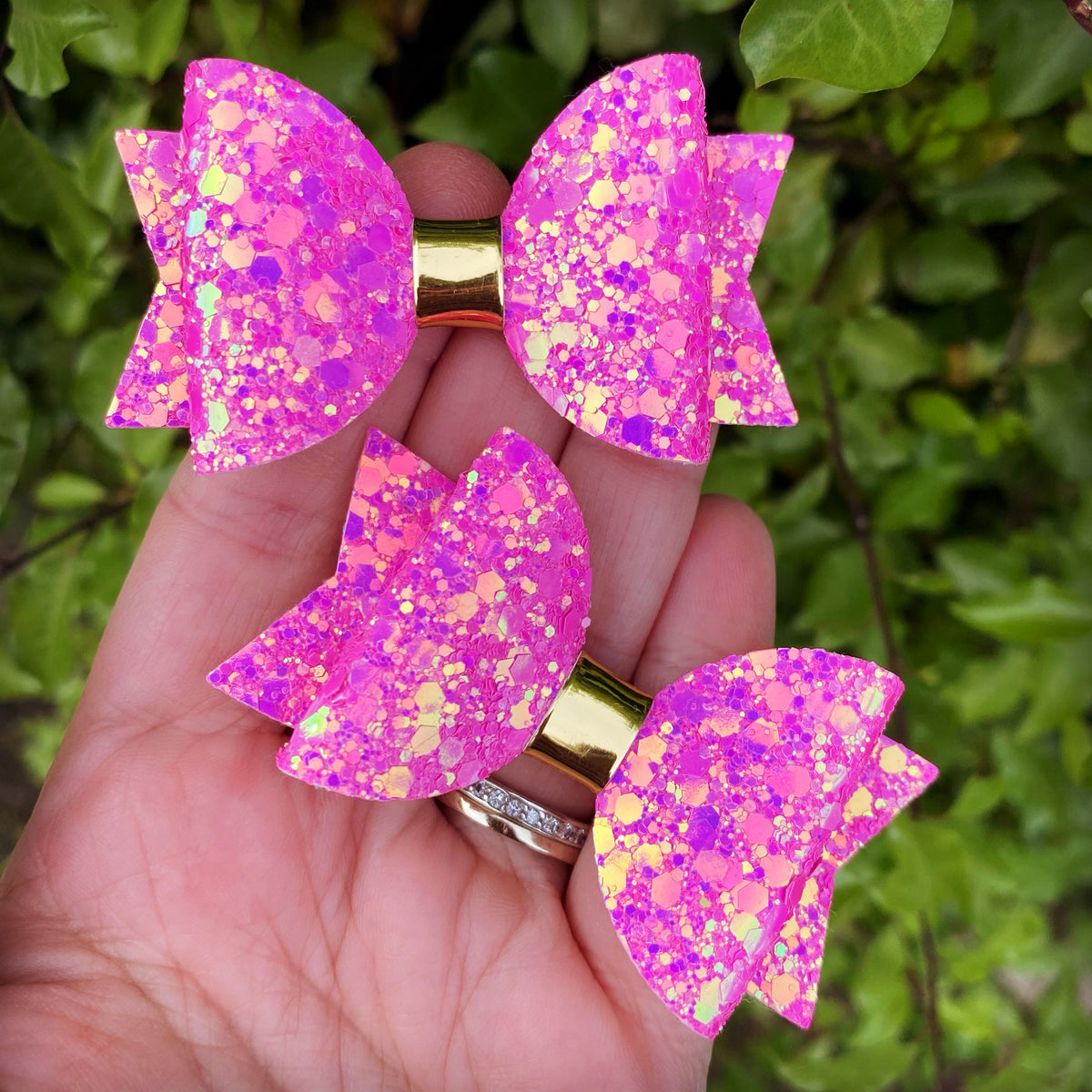 Pink Electric Baby Dolly Piggy Clips – Bub&Bow